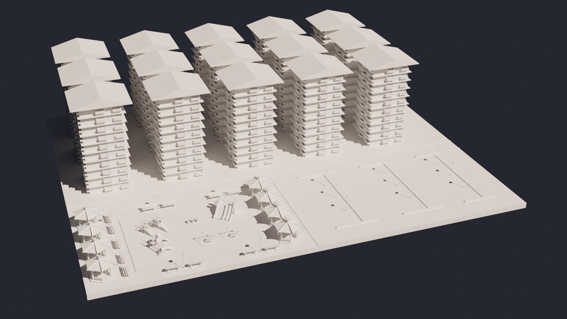 3D Buildings model - TurboSquid 1726674