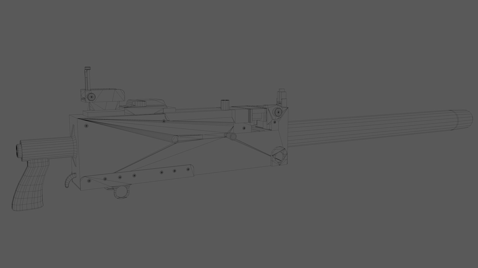 Browning M1919a4 Machine Gun 3D Model - TurboSquid 1161524