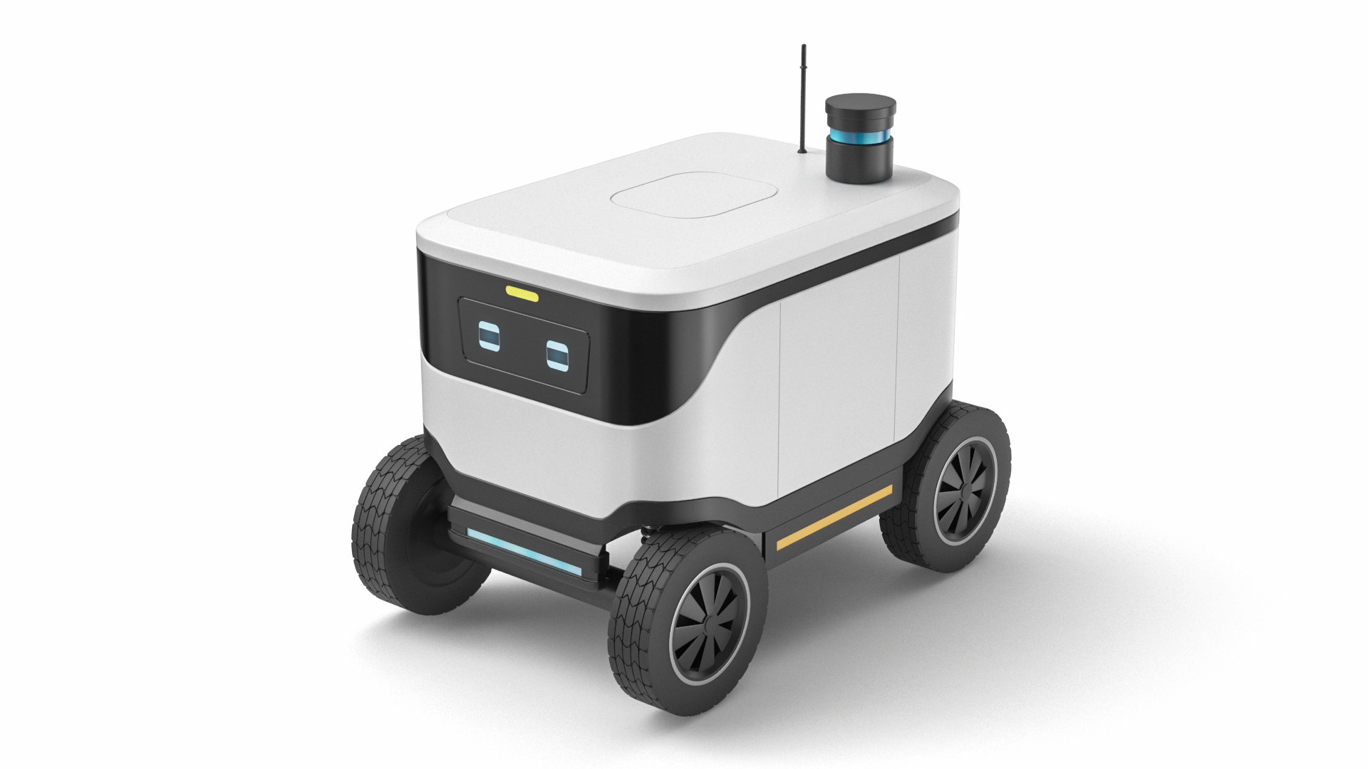 Delivery Robot 3D Model 3D Model - TurboSquid 2491065