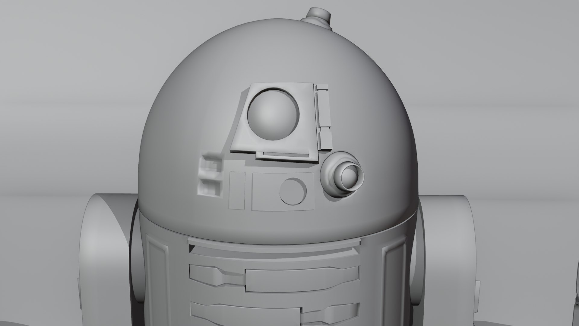 3D Low Poly R2-D2 -Rigged And Textured Low-poly - TurboSquid 2144739