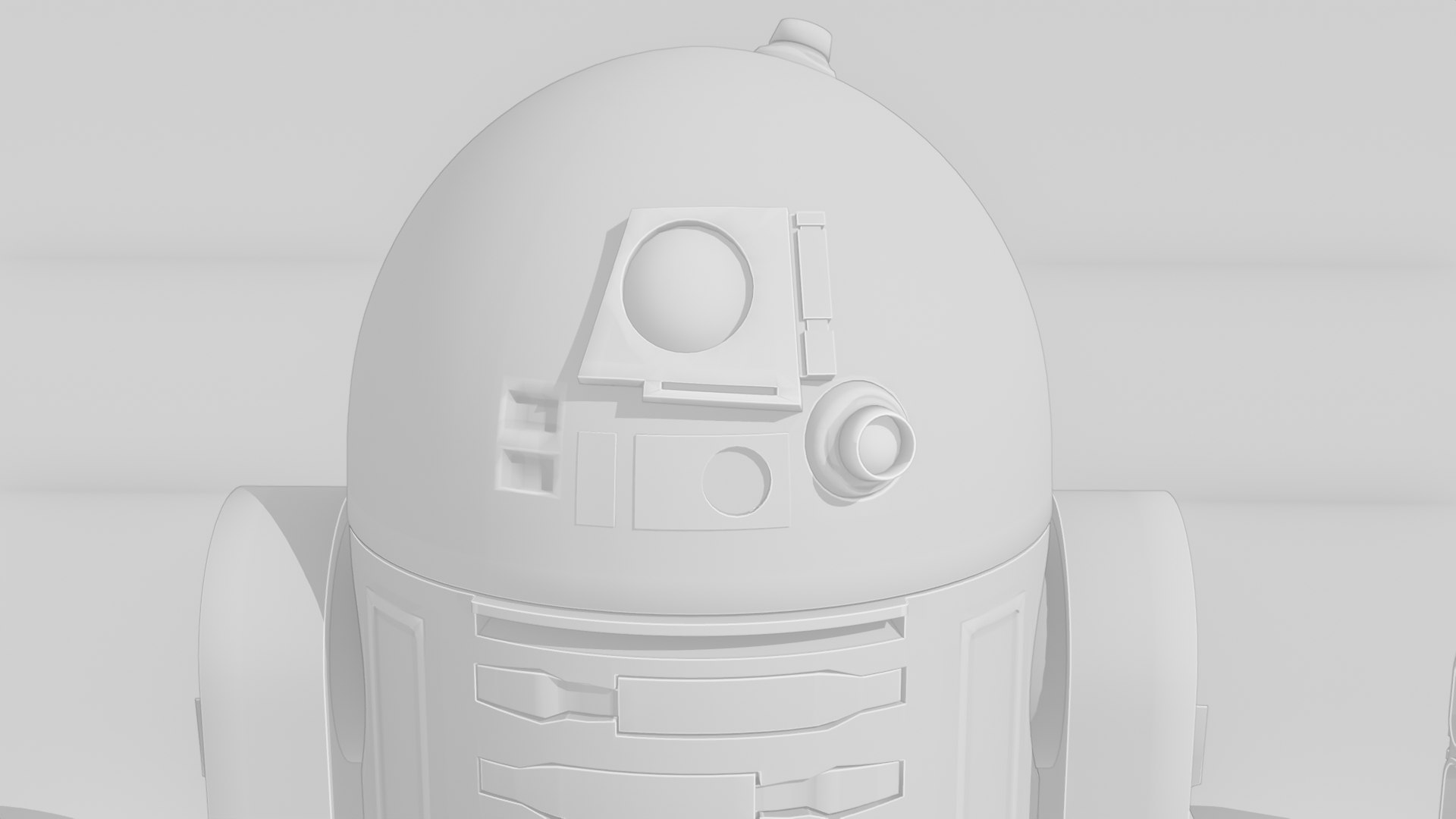 3D Low Poly R2-D2 -Rigged And Textured Low-poly - TurboSquid 2144739