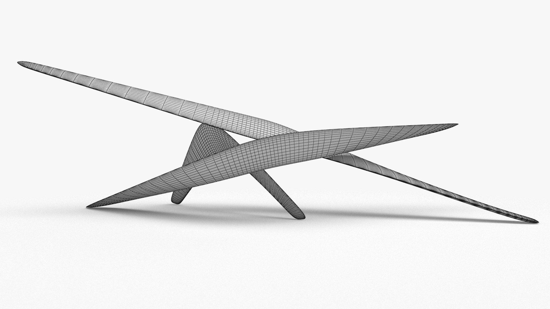 3D Modern Abstract Boomerang Sculpture - TurboSquid 2284316