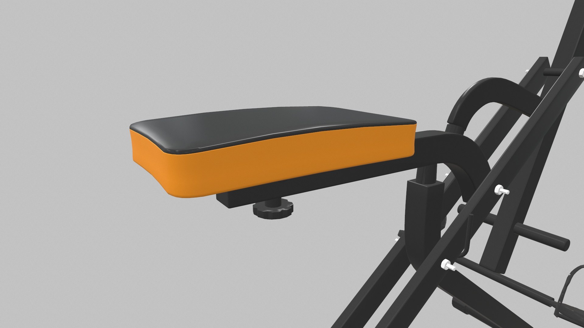 Upright Squat Machine Assist Row 3D Model - TurboSquid 2037668