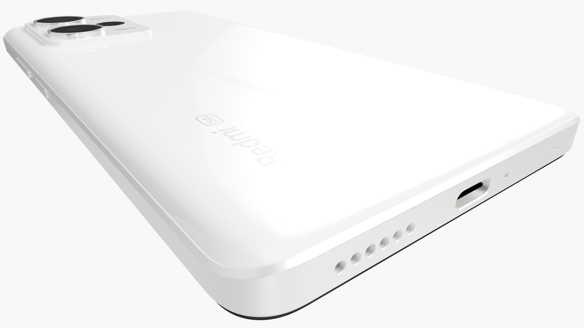 3D Xiaomi Redmi Note 12 Pro Plus 5G White Model - TurboSquid 2054855