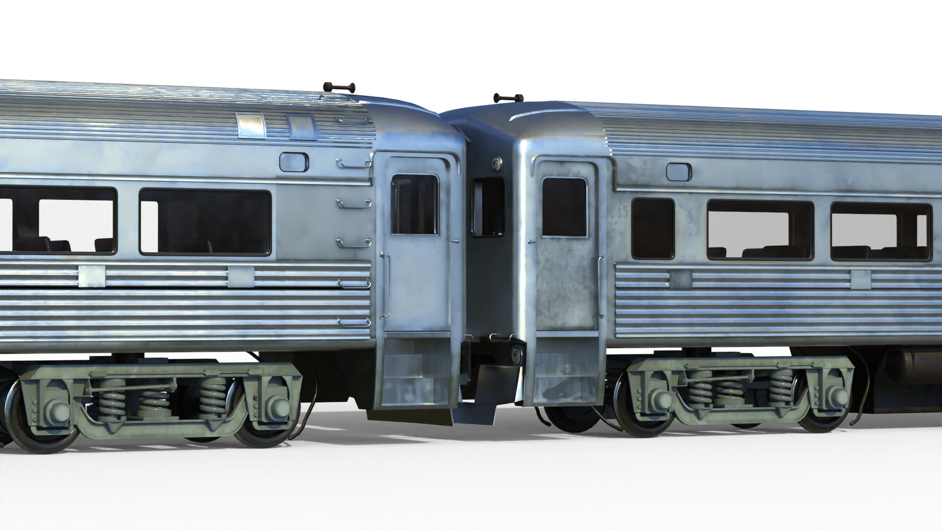 3D Budd Rail Diesel Car RDC Model - TurboSquid 2211925