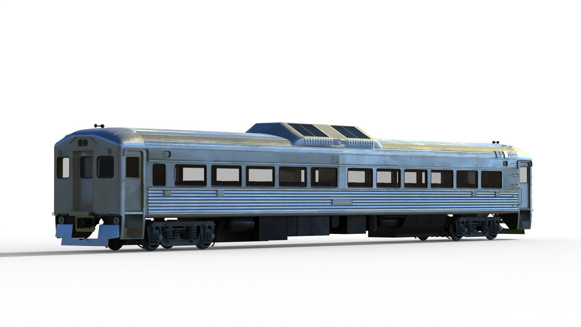 3D Budd Rail Diesel Car RDC Model - TurboSquid 2211925