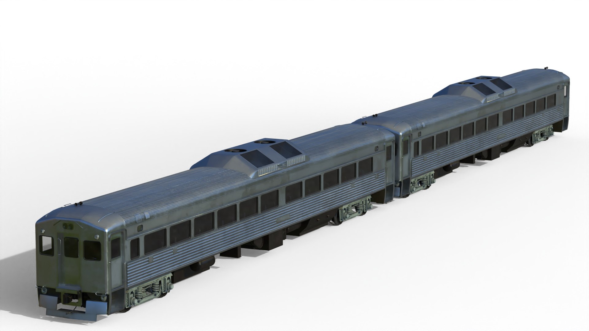 3D Budd Rail Diesel Car RDC Model - TurboSquid 2211925