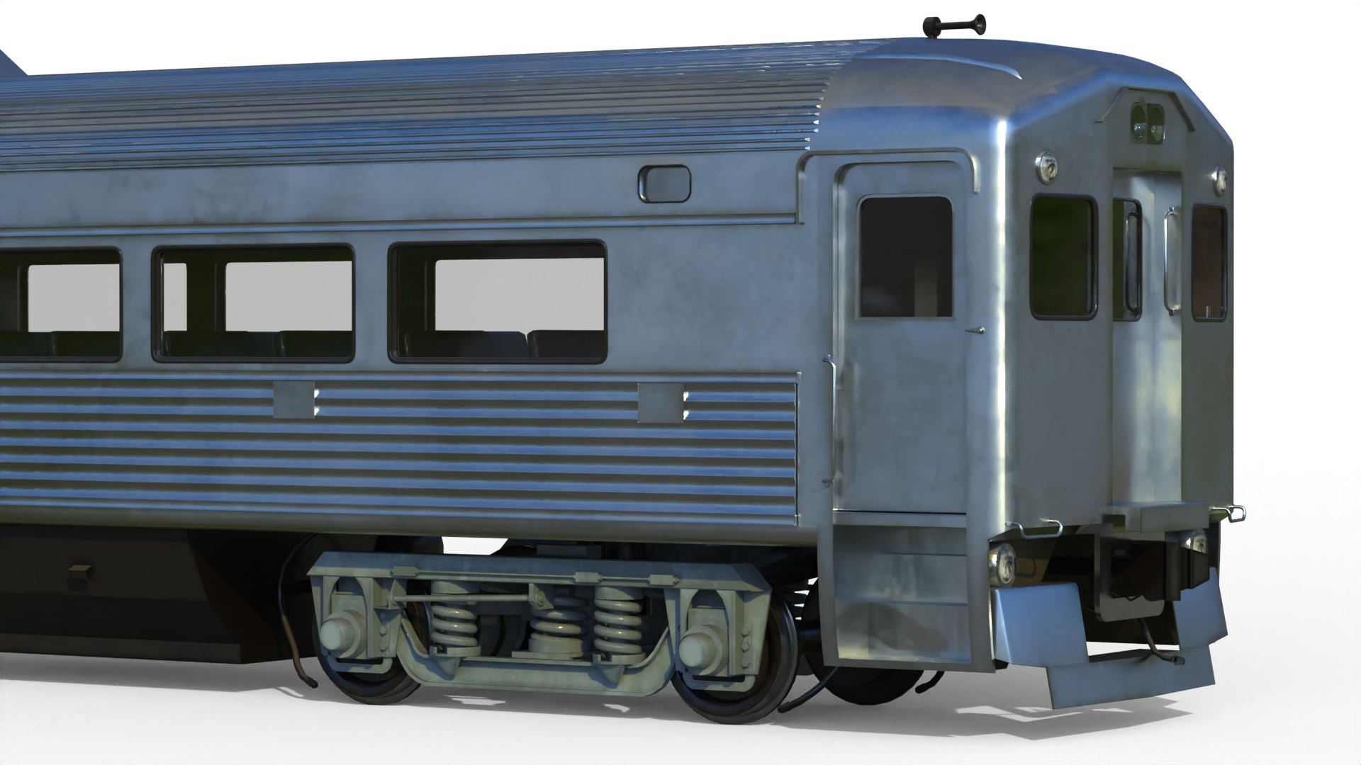 3D Budd Rail Diesel Car RDC Model - TurboSquid 2211925