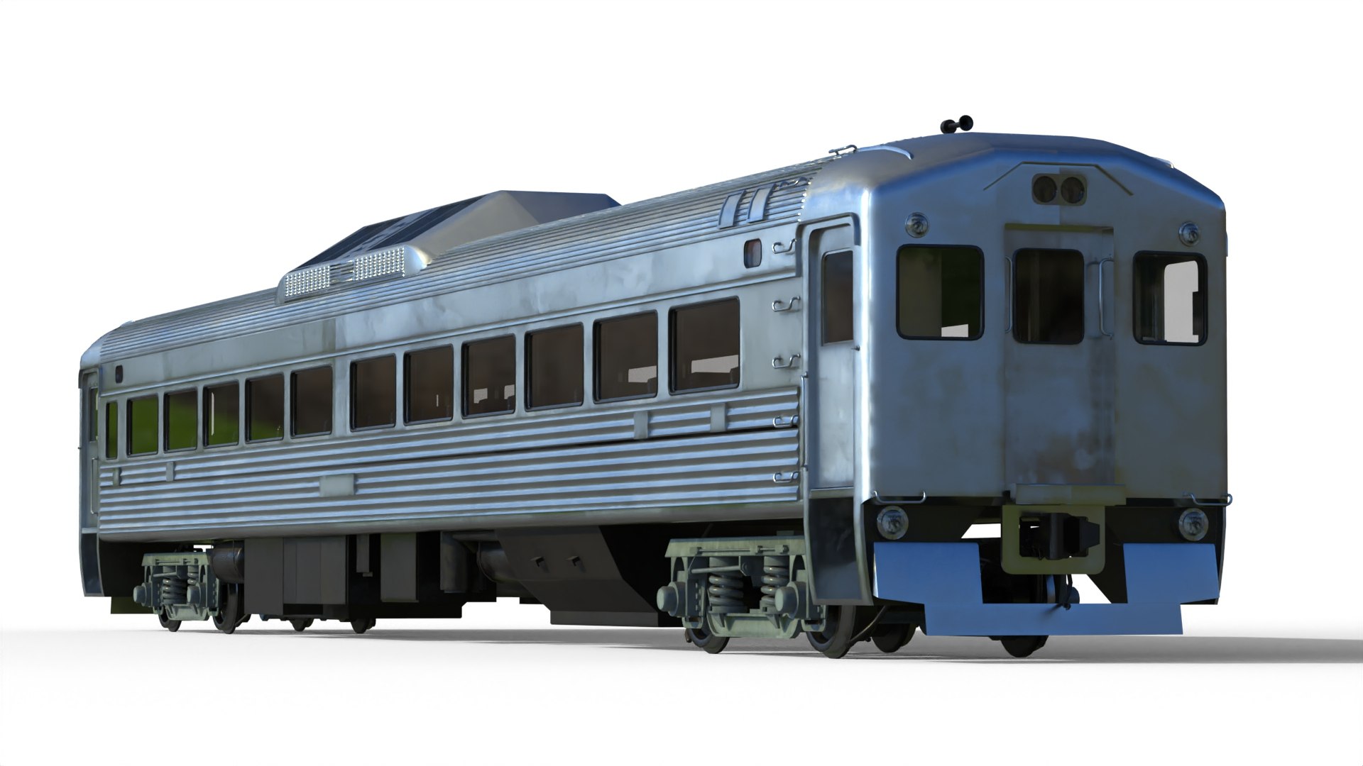3D Budd Rail Diesel Car RDC Model - TurboSquid 2211925