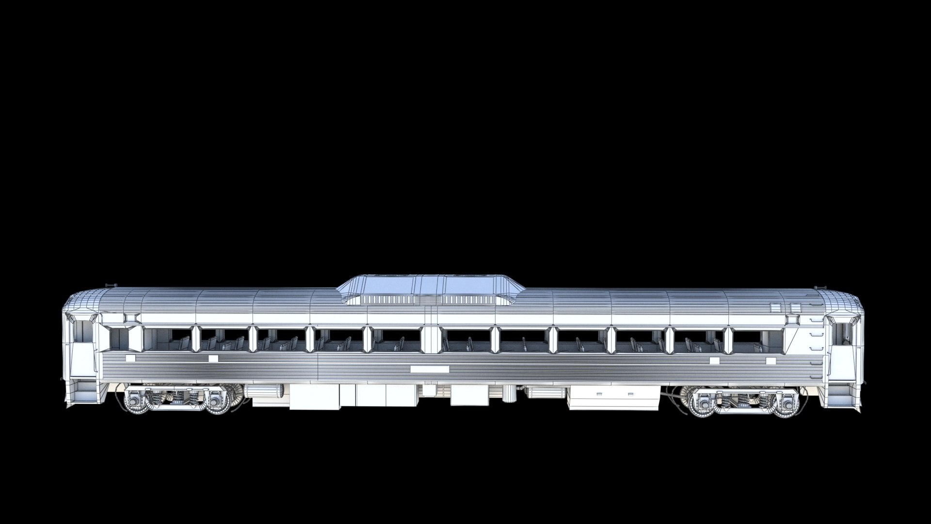 3D Budd Rail Diesel Car RDC Model - TurboSquid 2211925