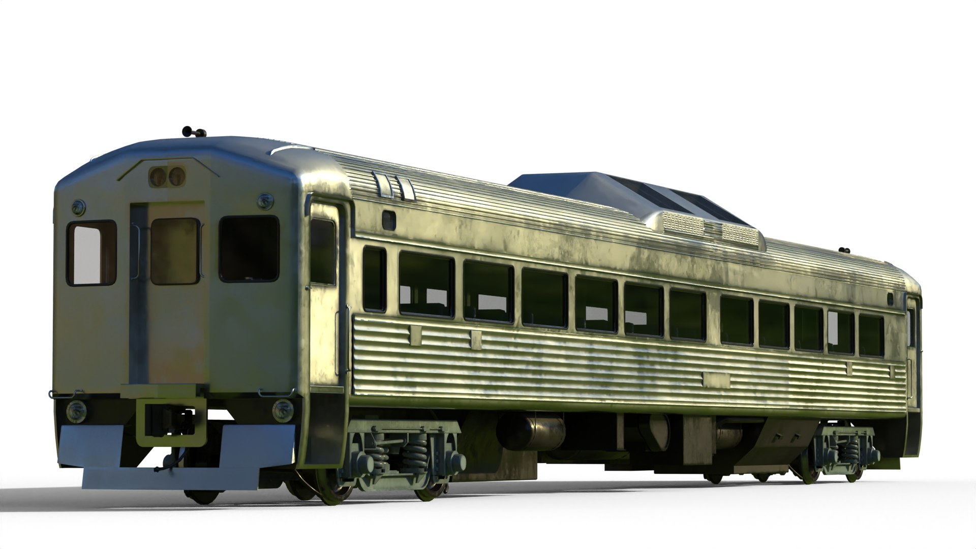 3D Budd Rail Diesel Car RDC Model - TurboSquid 2211925