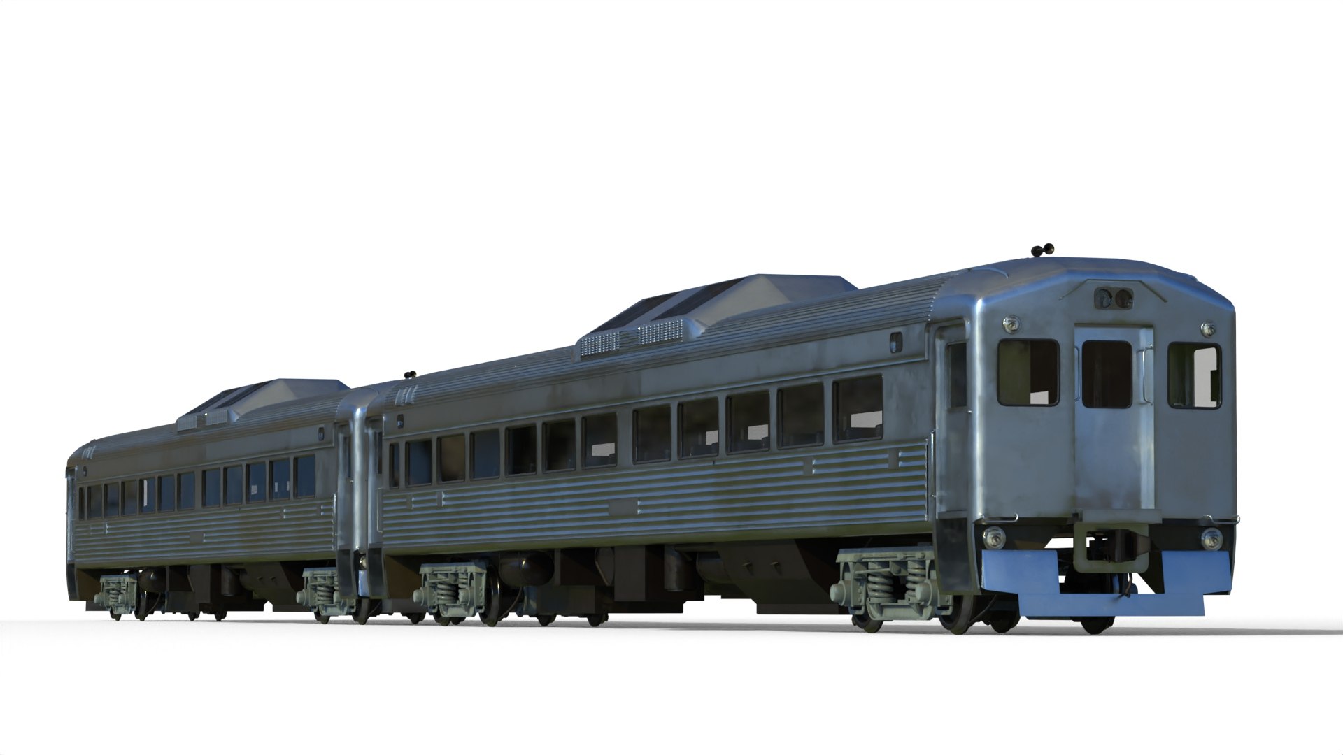 3D Budd Rail Diesel Car RDC Model - TurboSquid 2211925