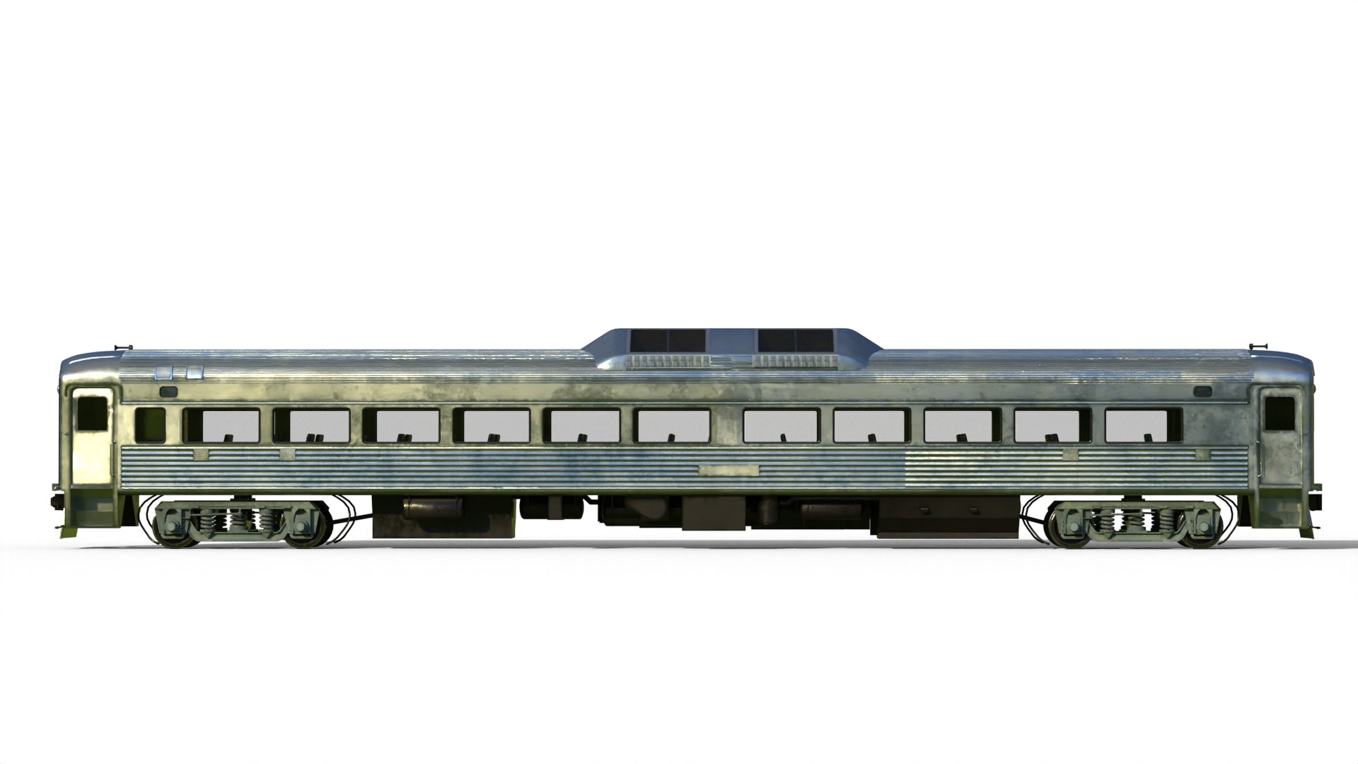 3D Budd Rail Diesel Car RDC Model - TurboSquid 2211925