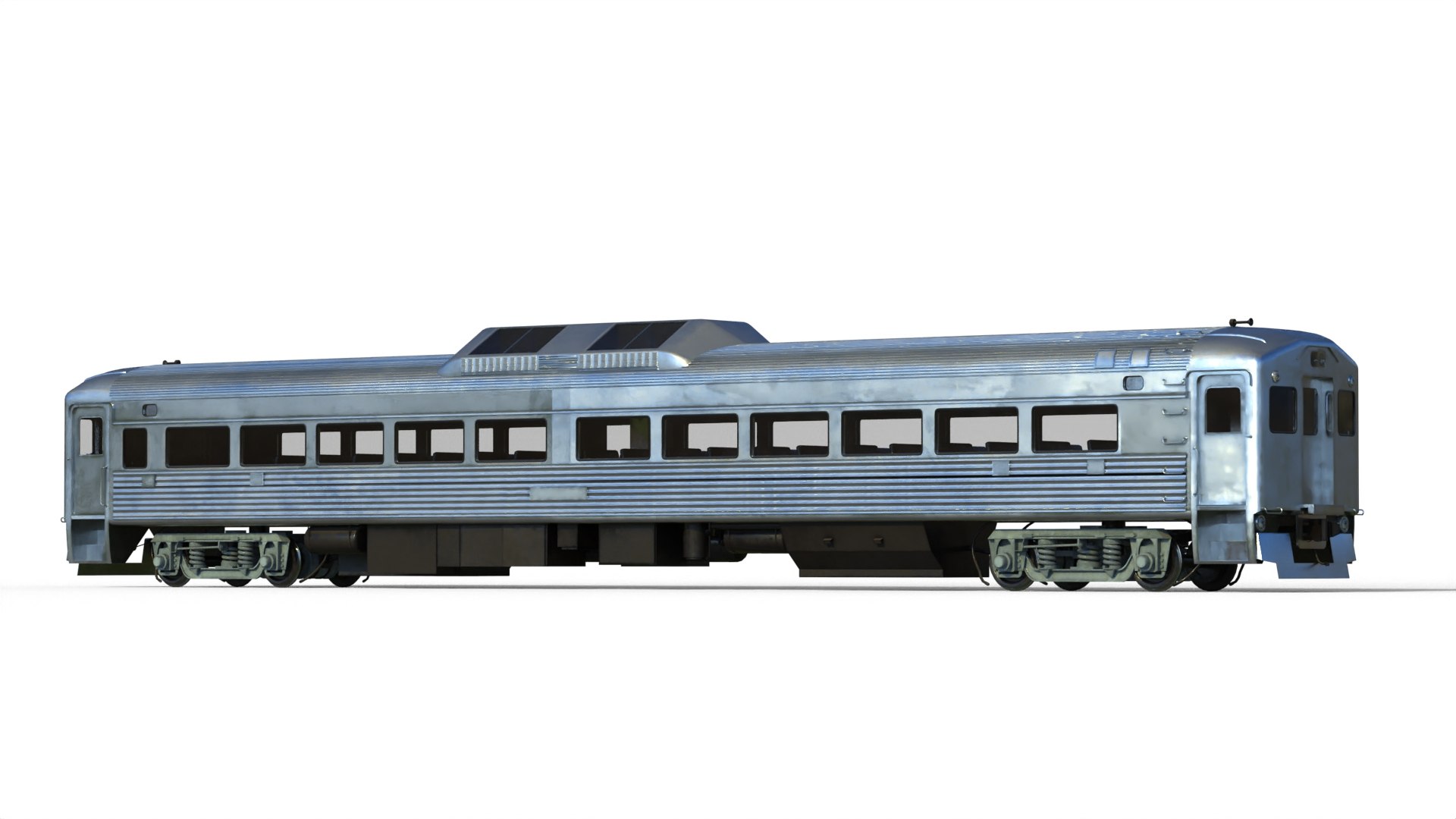 3D Budd Rail Diesel Car RDC Model - TurboSquid 2211925