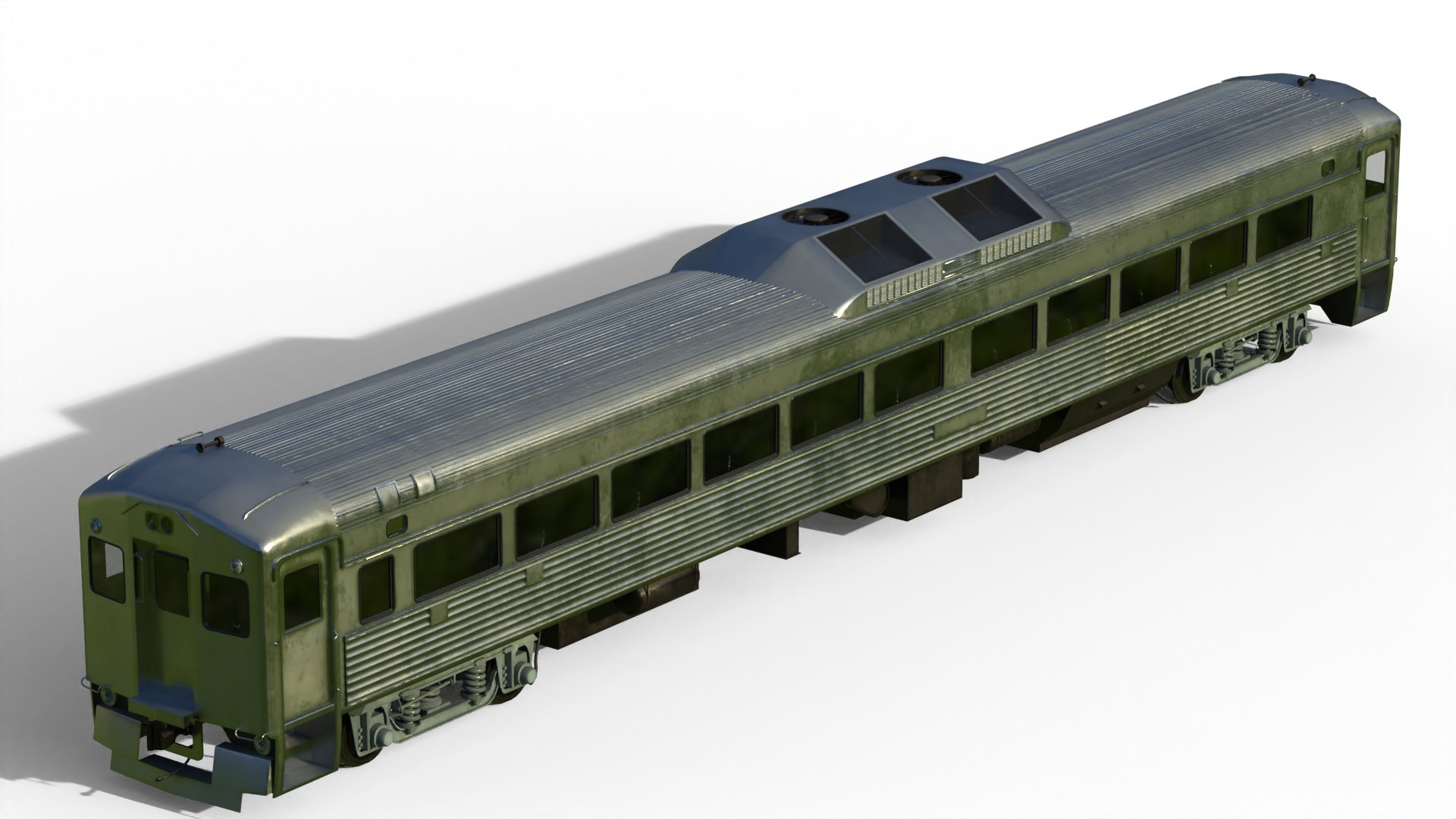 3D Budd Rail Diesel Car RDC Model - TurboSquid 2211925