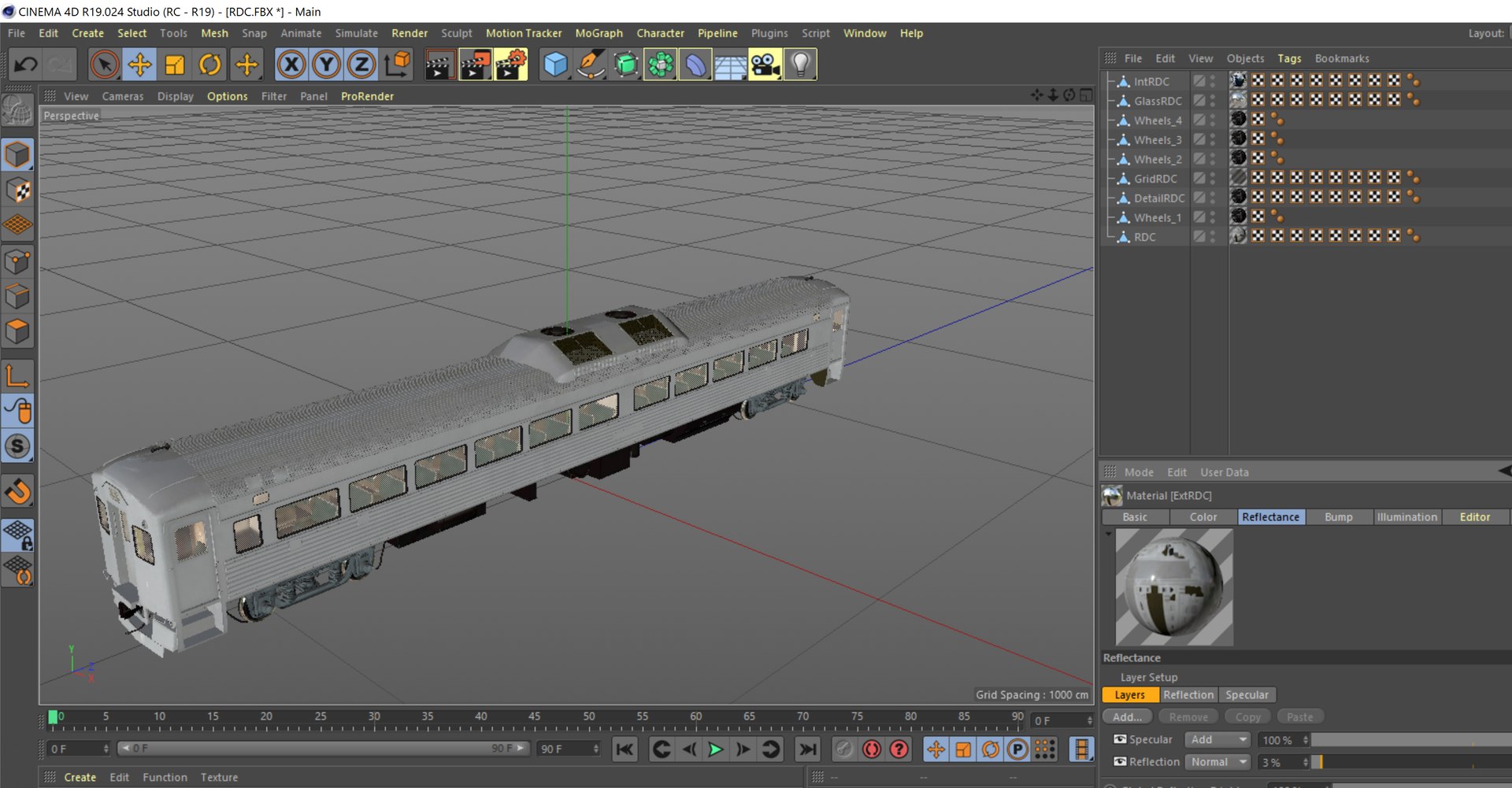 3D Budd Rail Diesel Car RDC Model - TurboSquid 2211925
