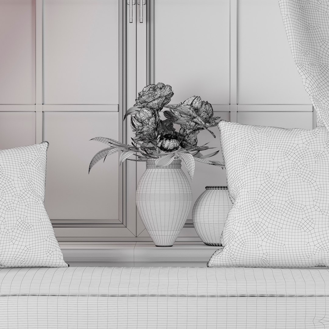 Window seat 3D - TurboSquid 1626646