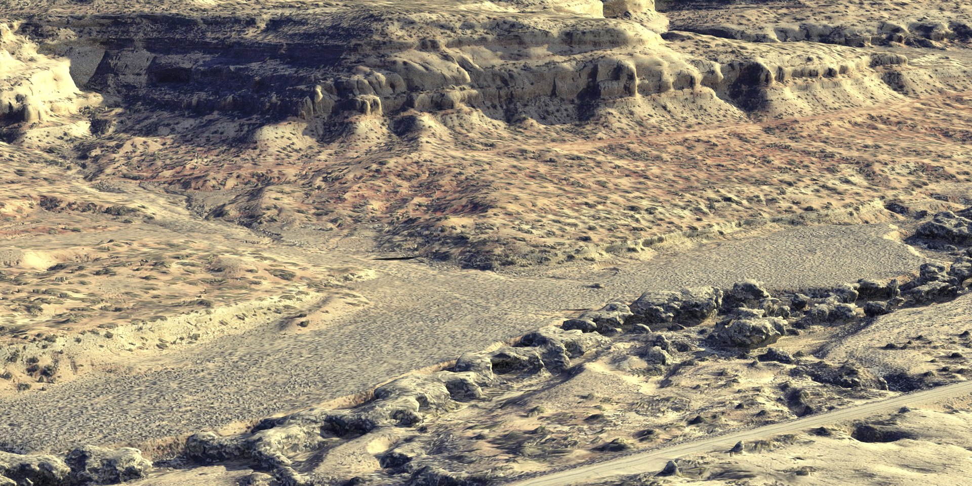 Utah Road 3D Model - TurboSquid 1637671