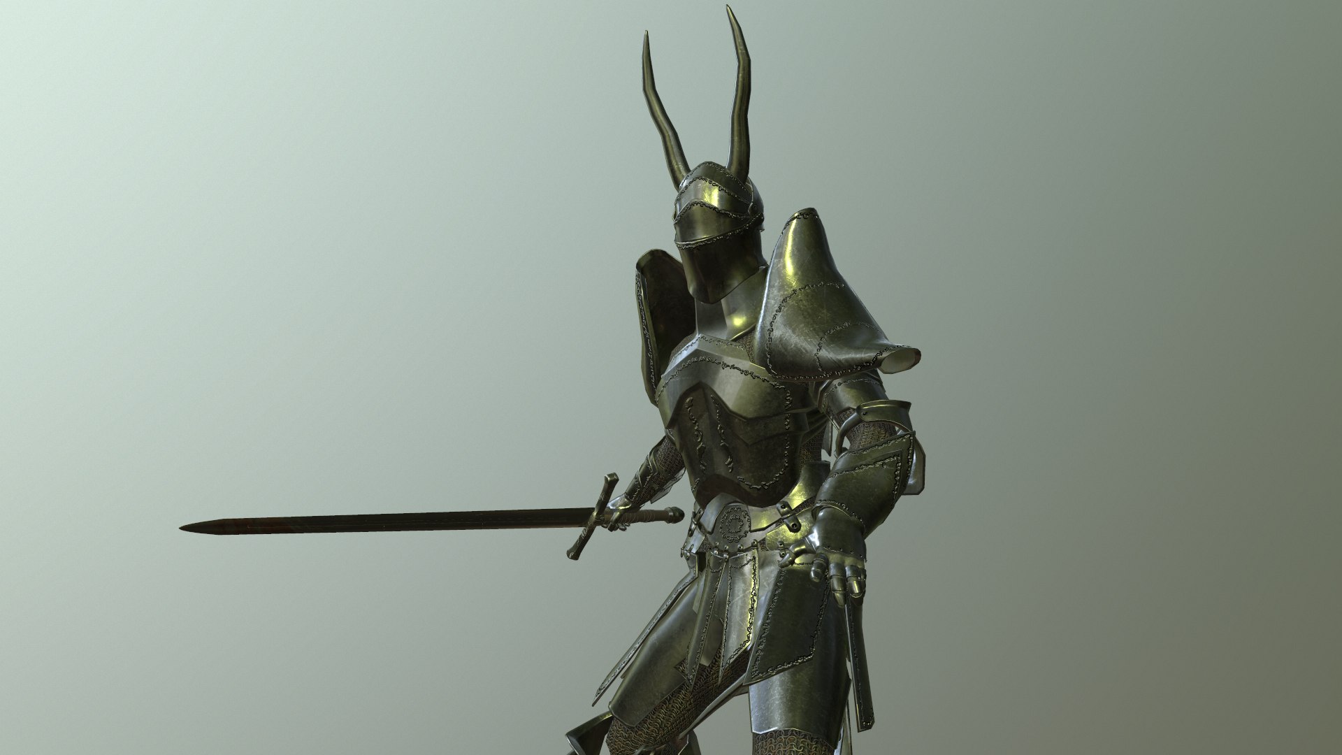 Knight 3D model - TurboSquid 1677638