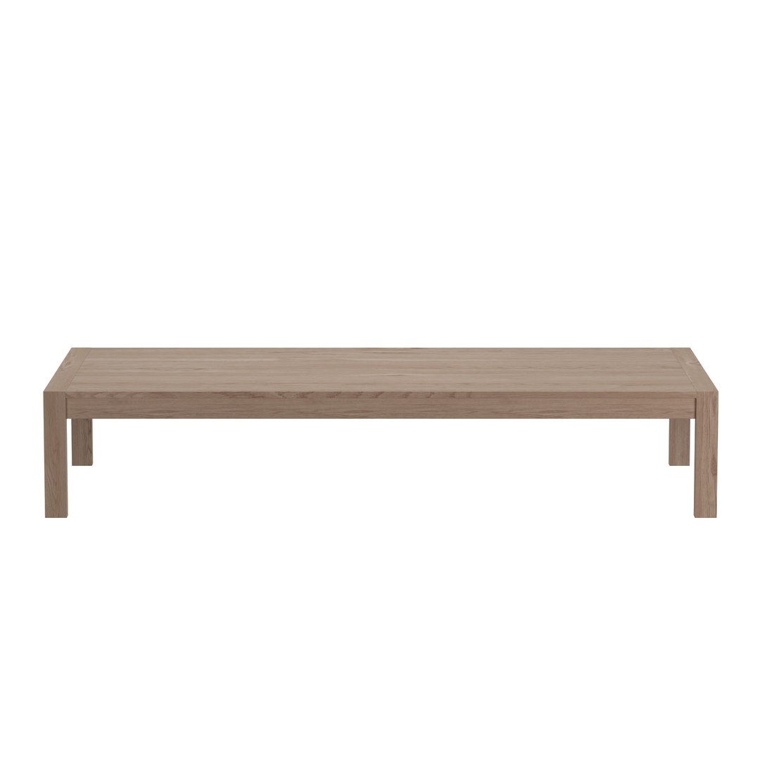 AEGEAN TEAK RECTANGULAR COFFEE TABLE 3D Model - TurboSquid 2265299