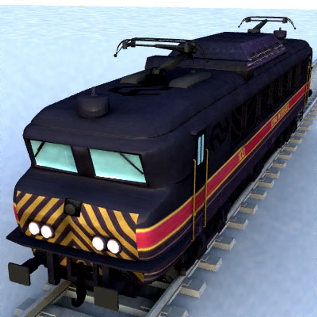 Train Eloc 3d 3ds
