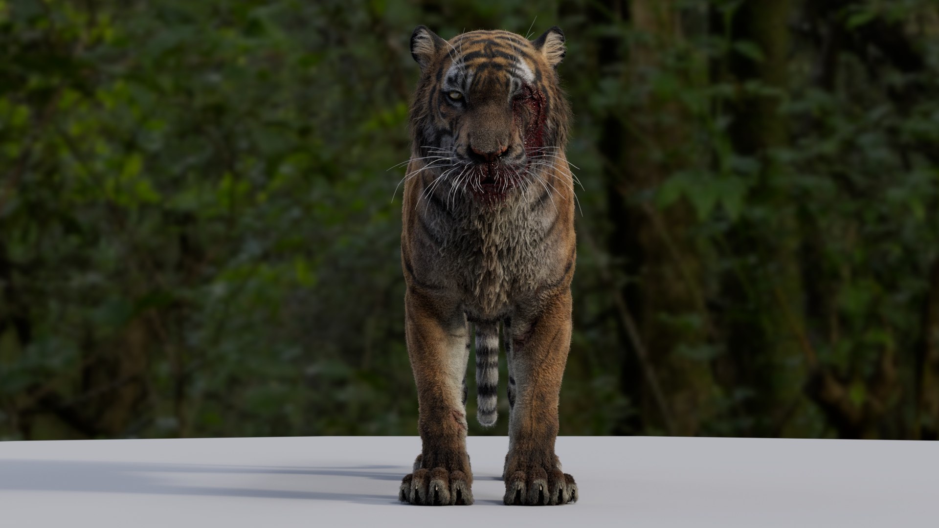 Tiger RIGGED model - TurboSquid 2178155