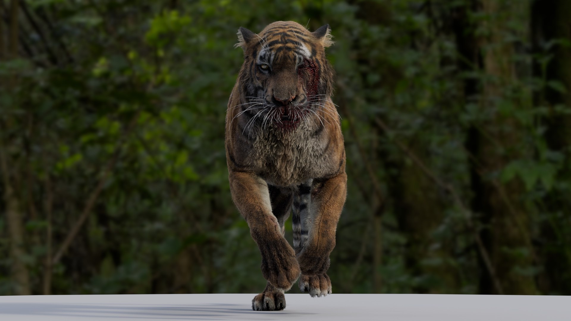 Tiger RIGGED model - TurboSquid 2178155