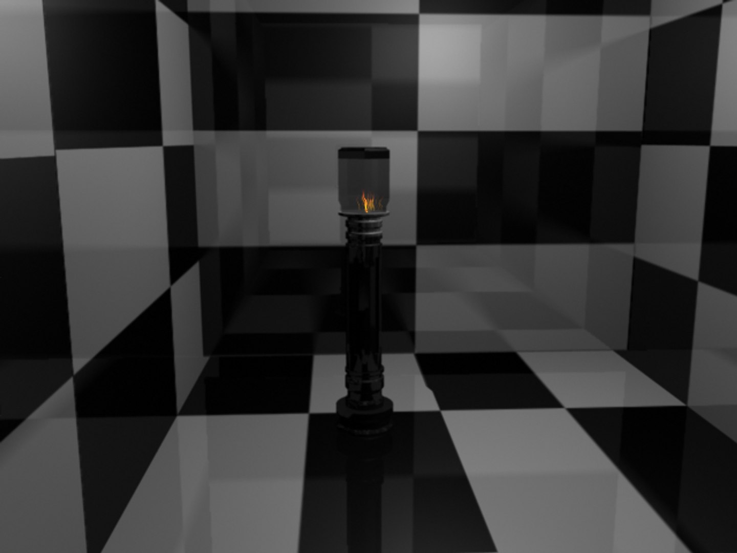 Free Lamp Lampost Post 3d Model