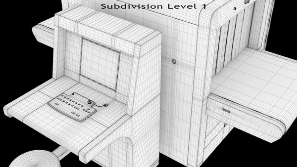 3D Airport Security Checkpoint PBR model - TurboSquid 1755785