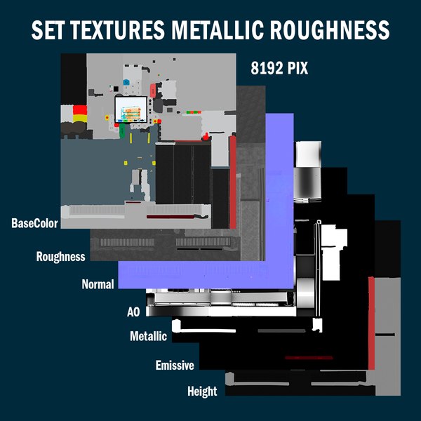3D Airport Security Checkpoint PBR model - TurboSquid 1755785