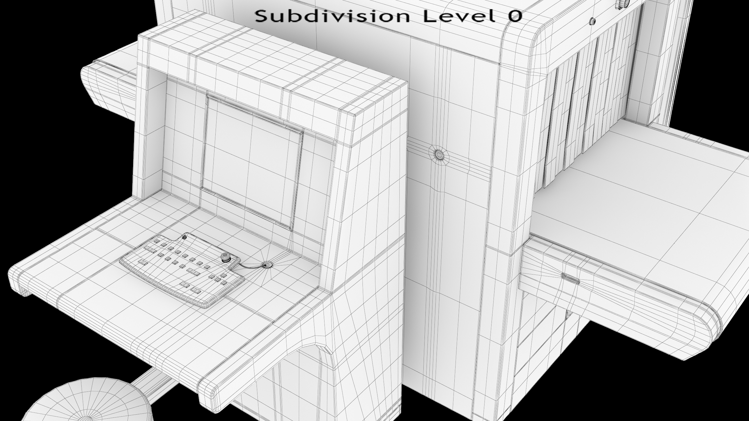 3D Airport Security Checkpoint PBR model - TurboSquid 1755785