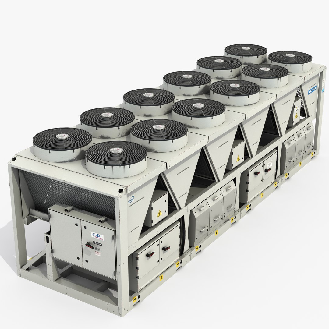 Industrial Hvac Unit Ac Model - TurboSquid 1262571