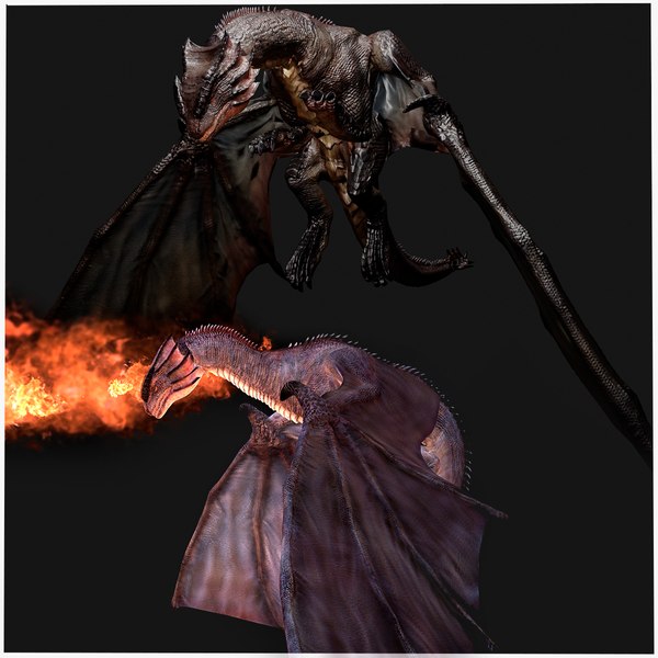 3D модель LORD OF FIRE DRAGON - TurboSquid 2084860