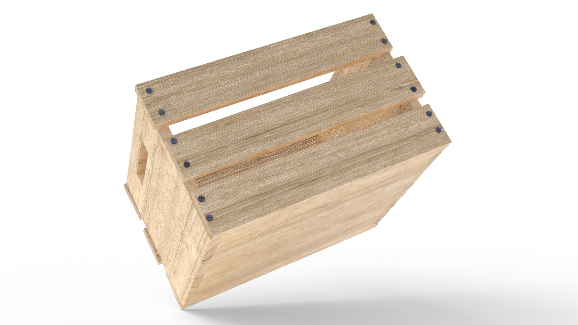 3D Wood Packing Box - TurboSquid 2146230