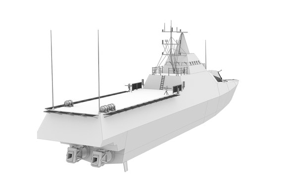 3D model visby corvette - TurboSquid 1669671