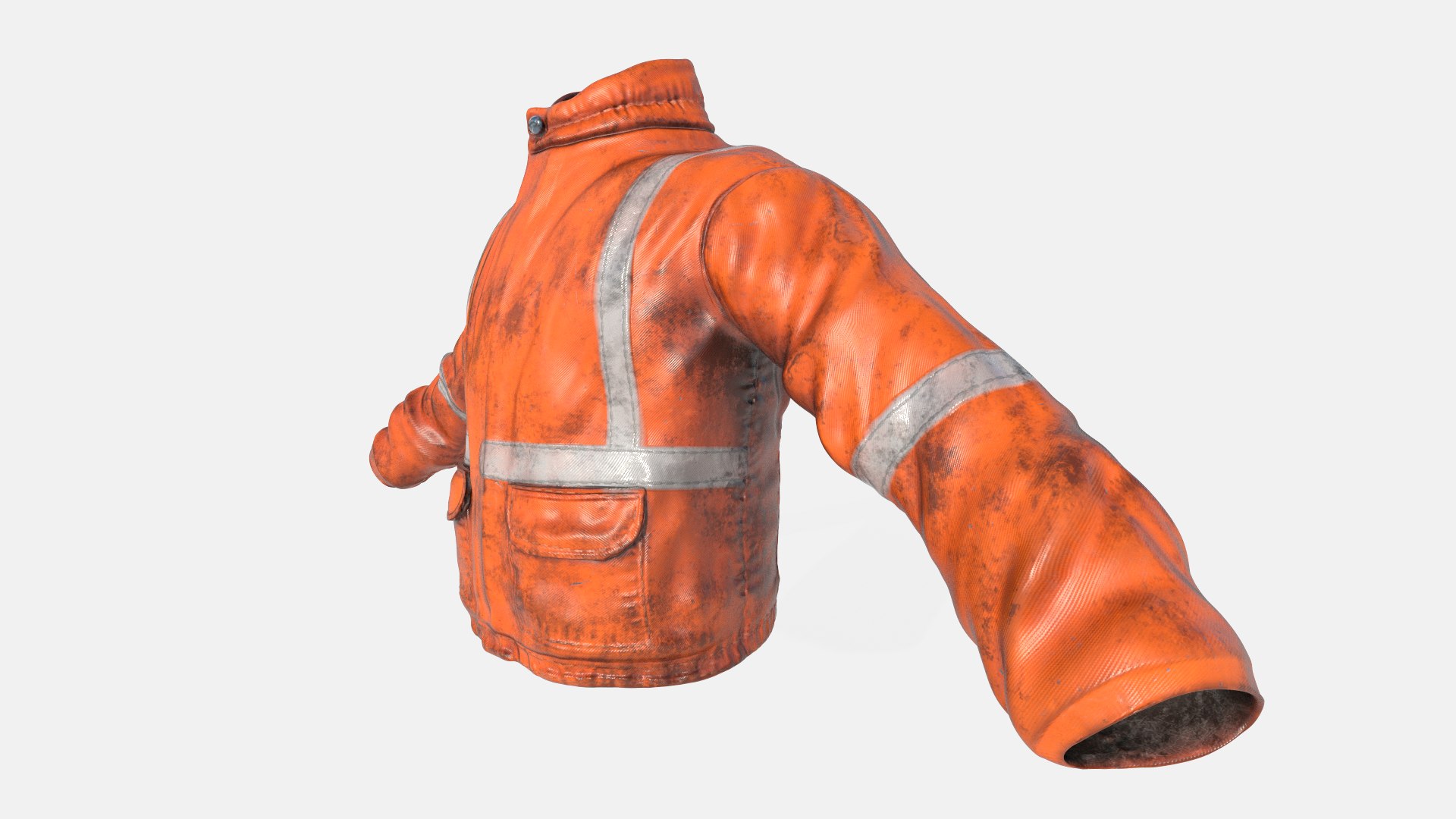 3D Workman Mining Safety Jacket - TurboSquid 2025605