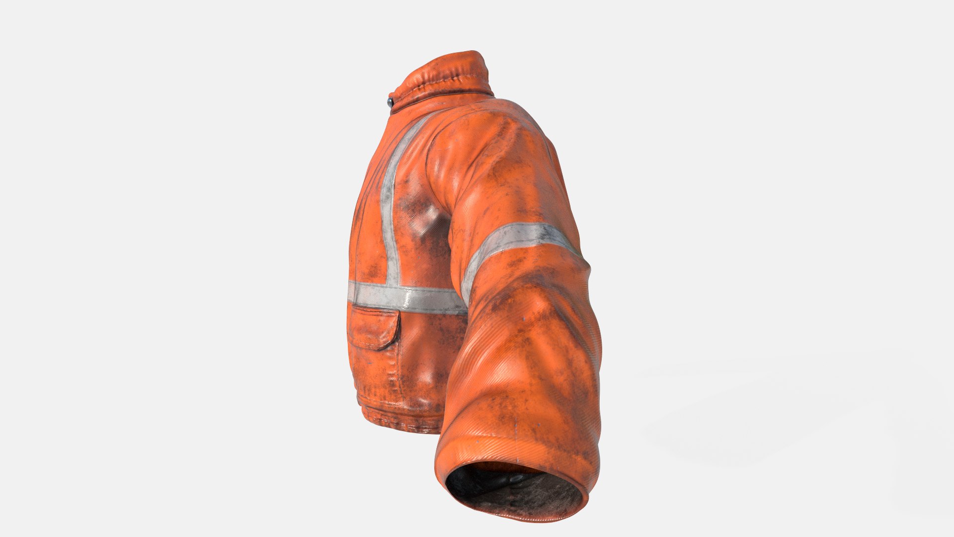 3D Workman Mining Safety Jacket - TurboSquid 2025605