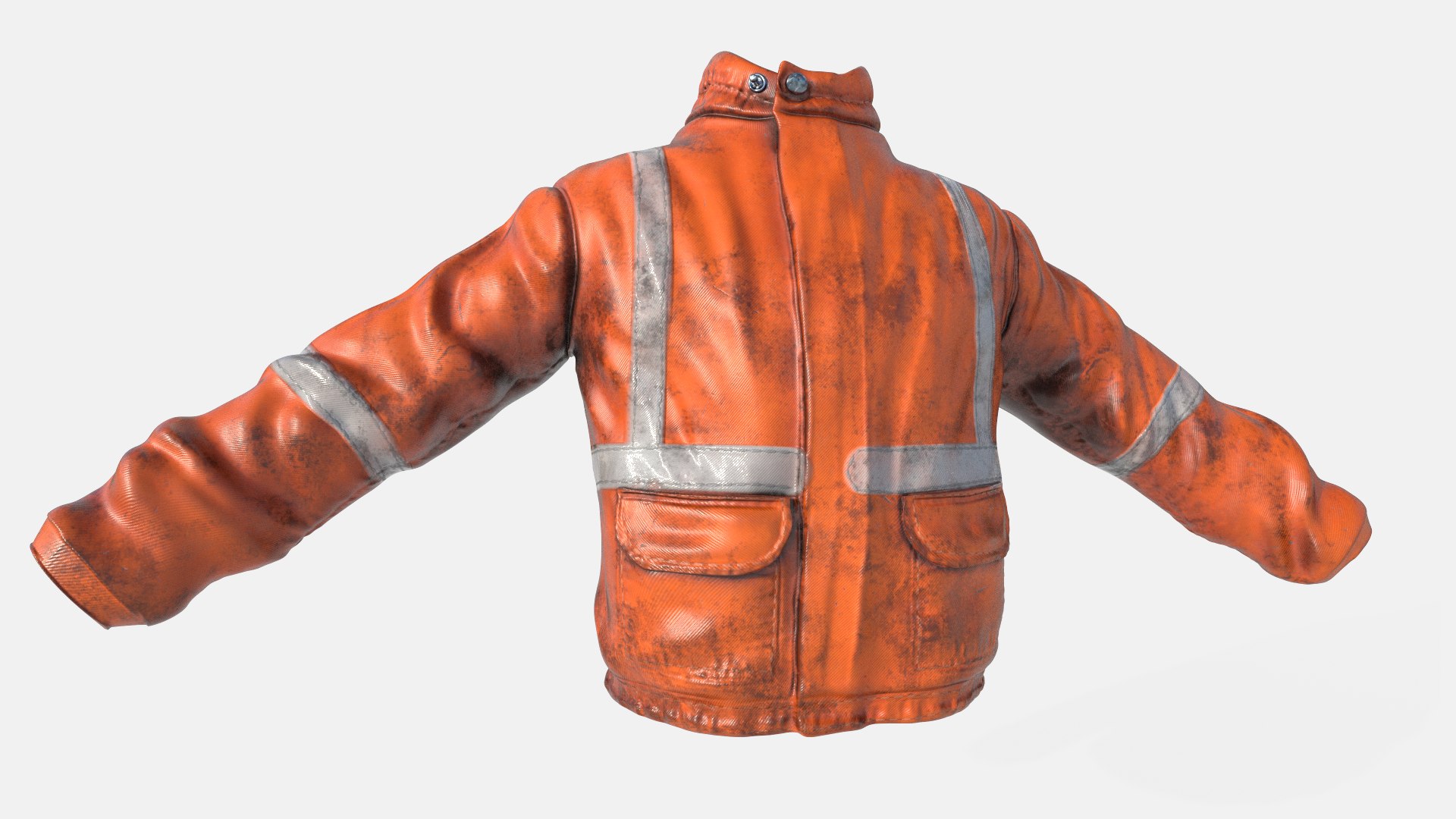 3D Workman Mining Safety Jacket - TurboSquid 2025605