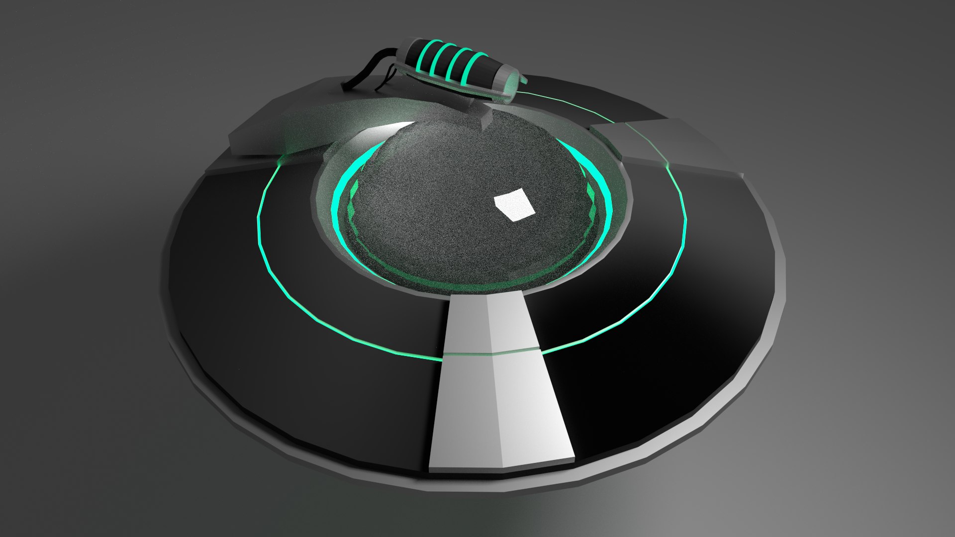 Simple Flying Saucer 3d Model