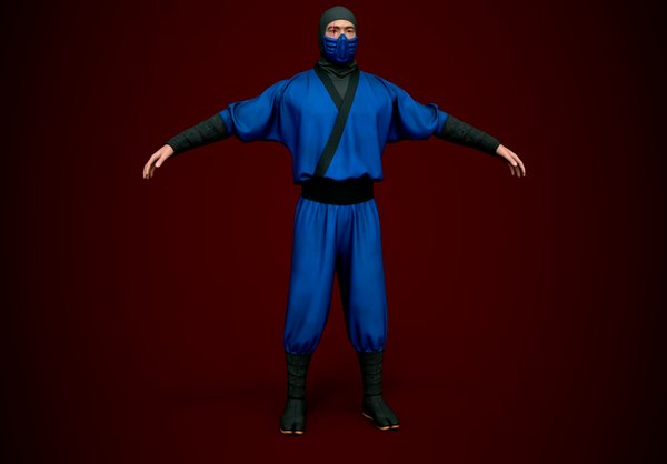 modelo 3d Ninja 02 - TurboSquid 1761878