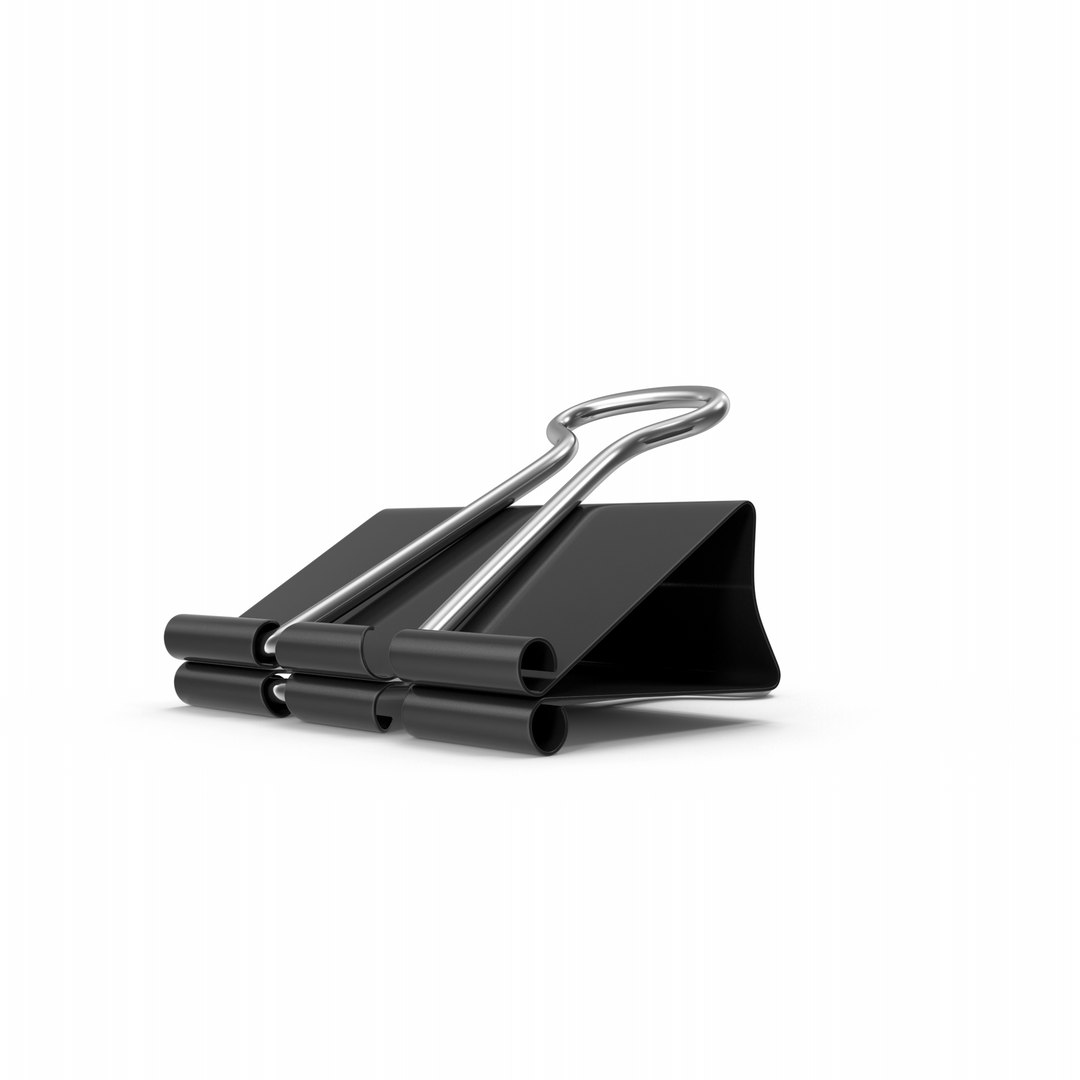 3D Binder Clip Model - TurboSquid 1835974