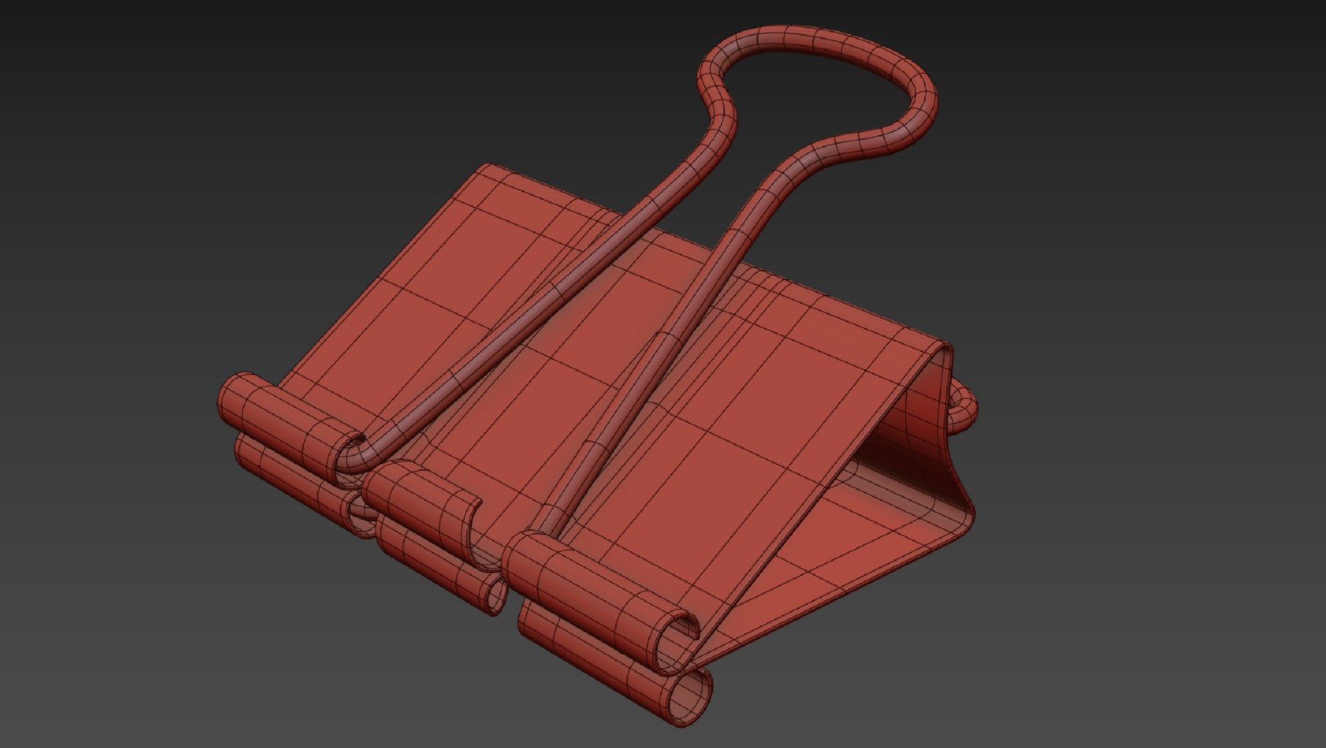 3D Binder Clip Model - TurboSquid 1835974