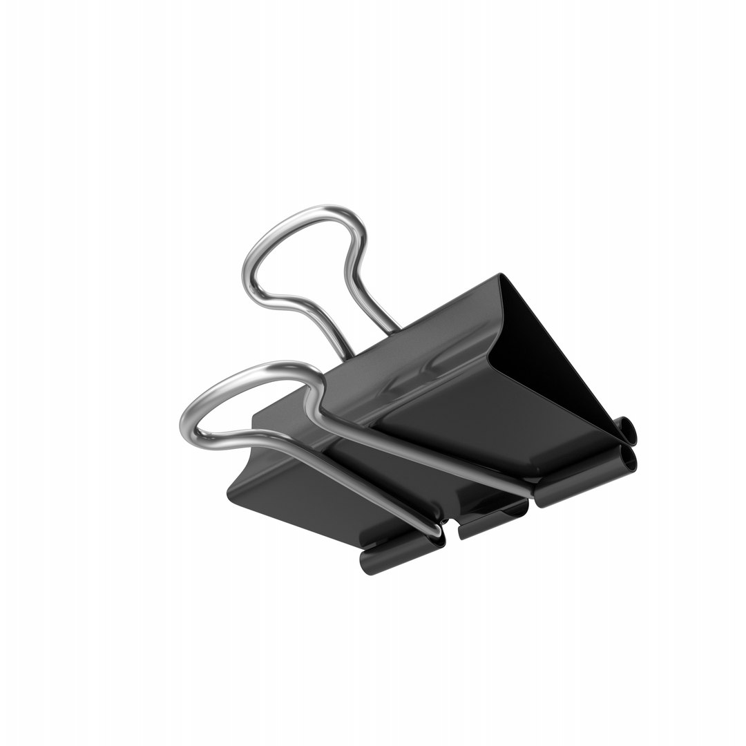 3D Binder Clip Model - TurboSquid 1835974