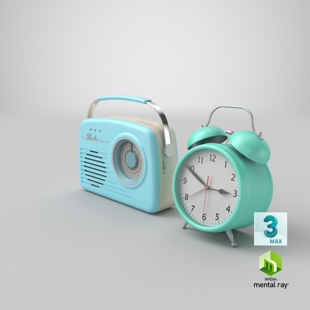 3D real rotary electronics radio - TurboSquid 1591173