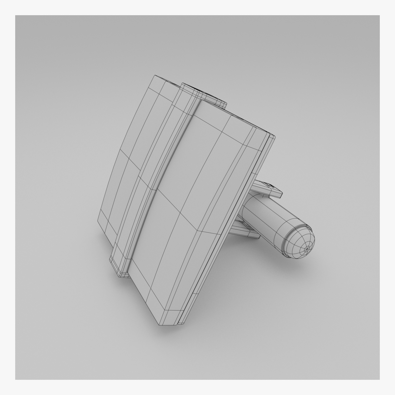 cufflinks collada dae 3d model