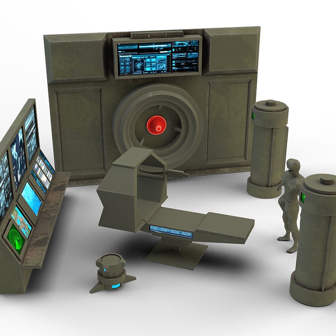 Lab Laboratory 3d Model