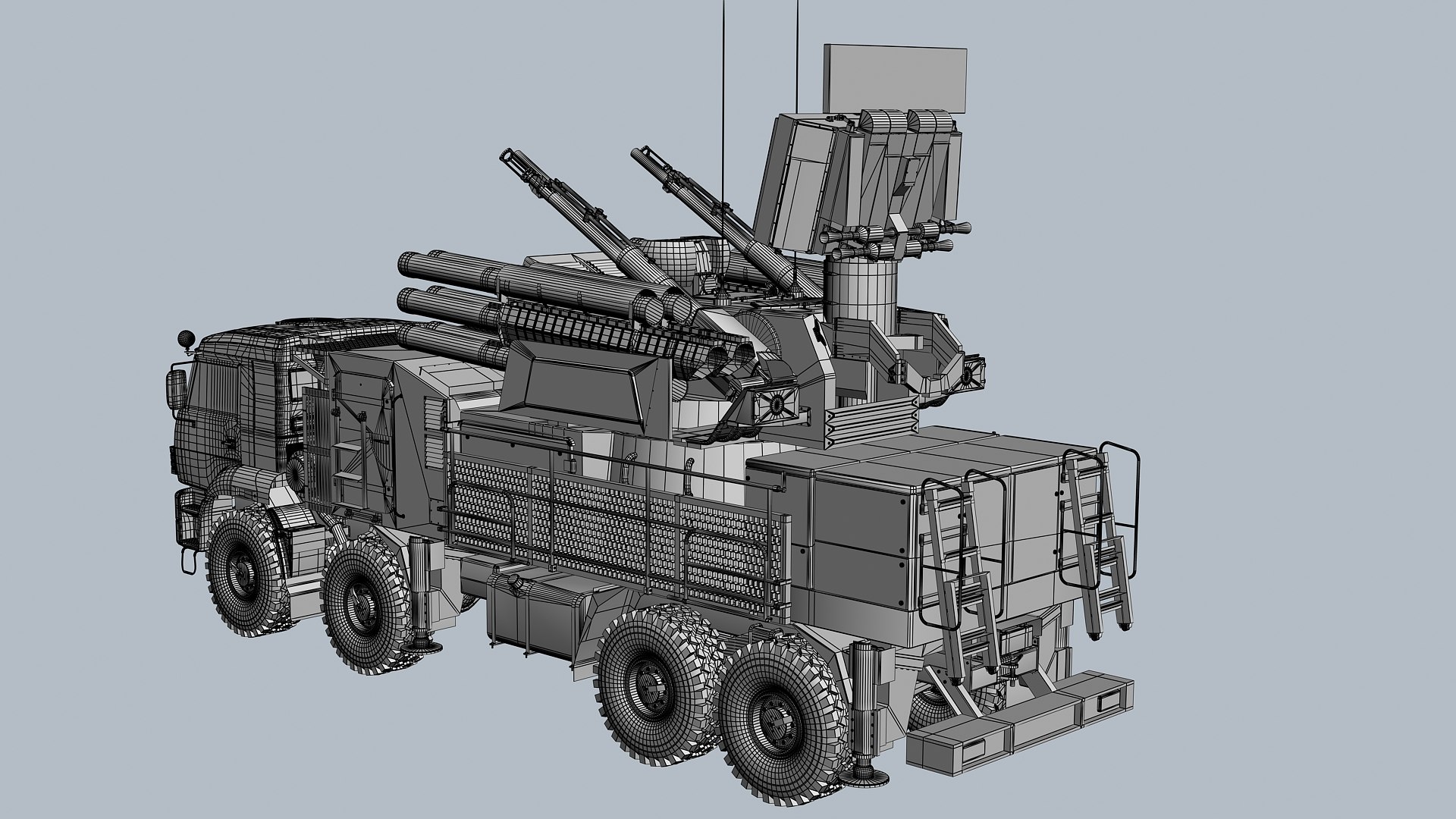 Obj Pantsir-s1 Sa-22 Greyhound