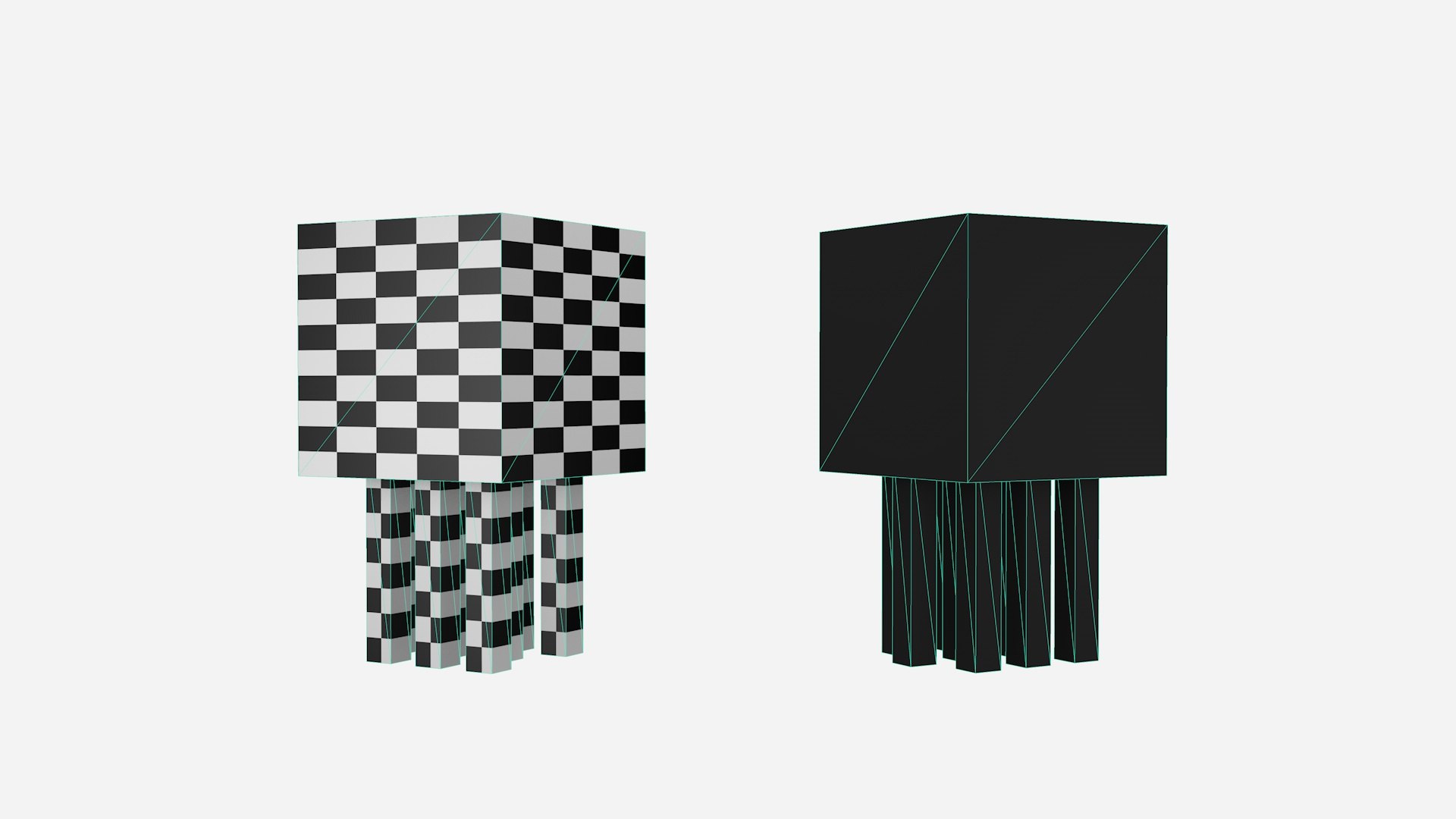 3D Ghast Minecraft Model - TurboSquid 2364659