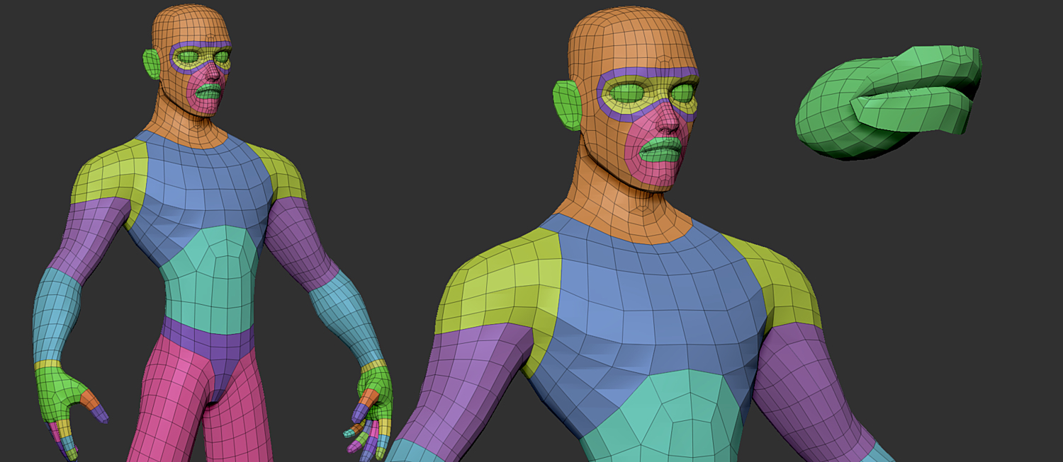Pack - Malhas Base Masculinas e Femininas Estilizadas Modelo 3D ...