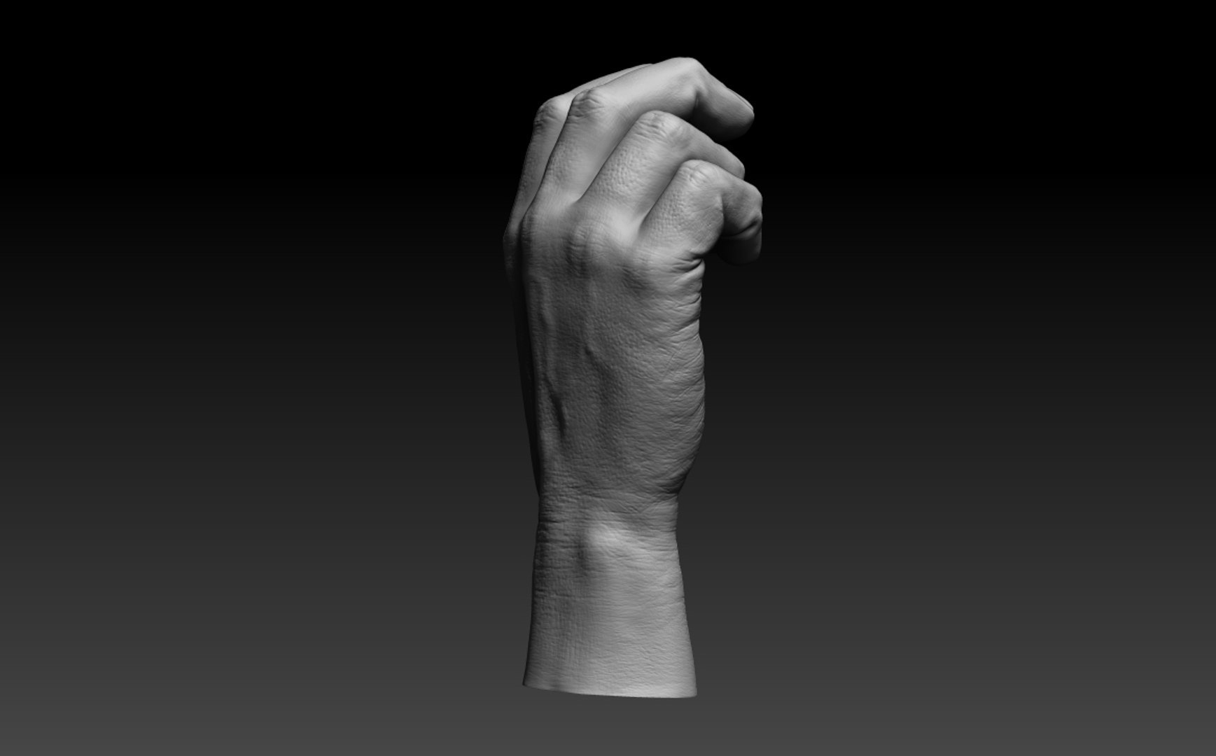 Printable Realistic Hand Model - TurboSquid 1604981
